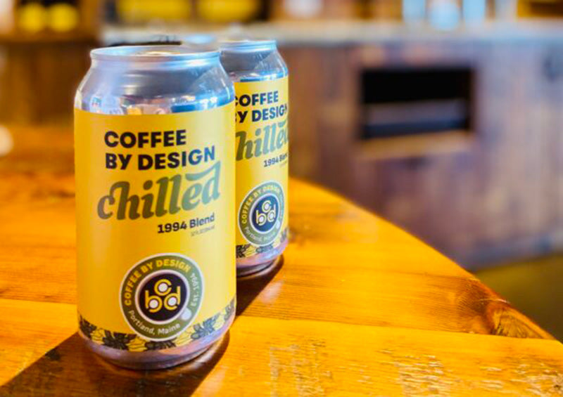 Chilled! Our new canned coffee – Coffee By Design